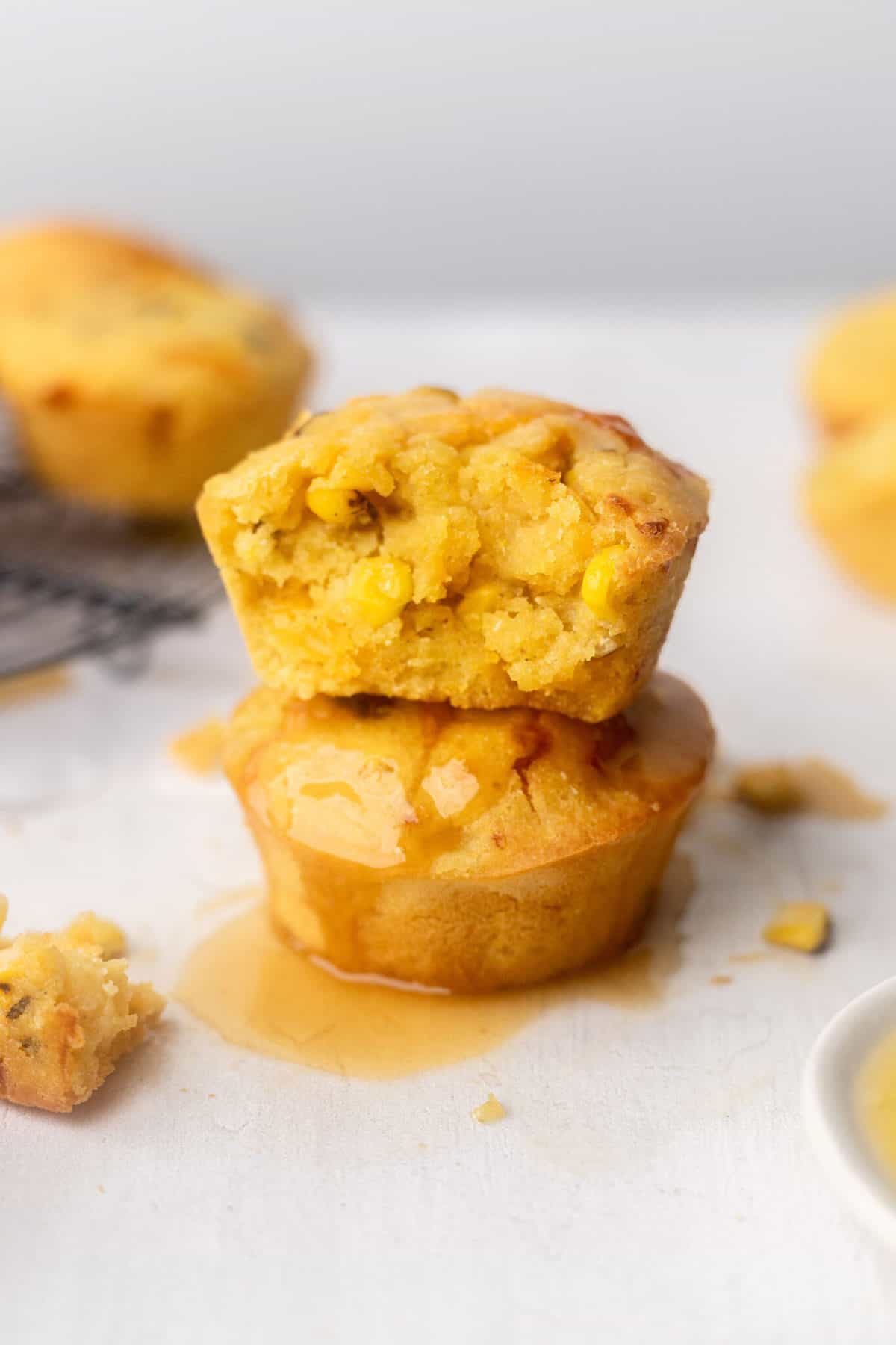 Amazing Fluffy Cornbread Muffins - Hummusapien