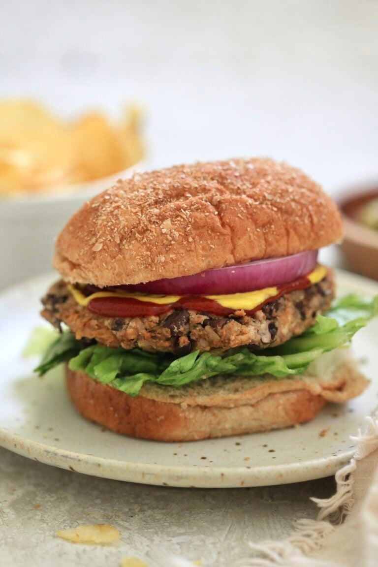 Legit the Easiest Black Bean Burgers - Hummusapien