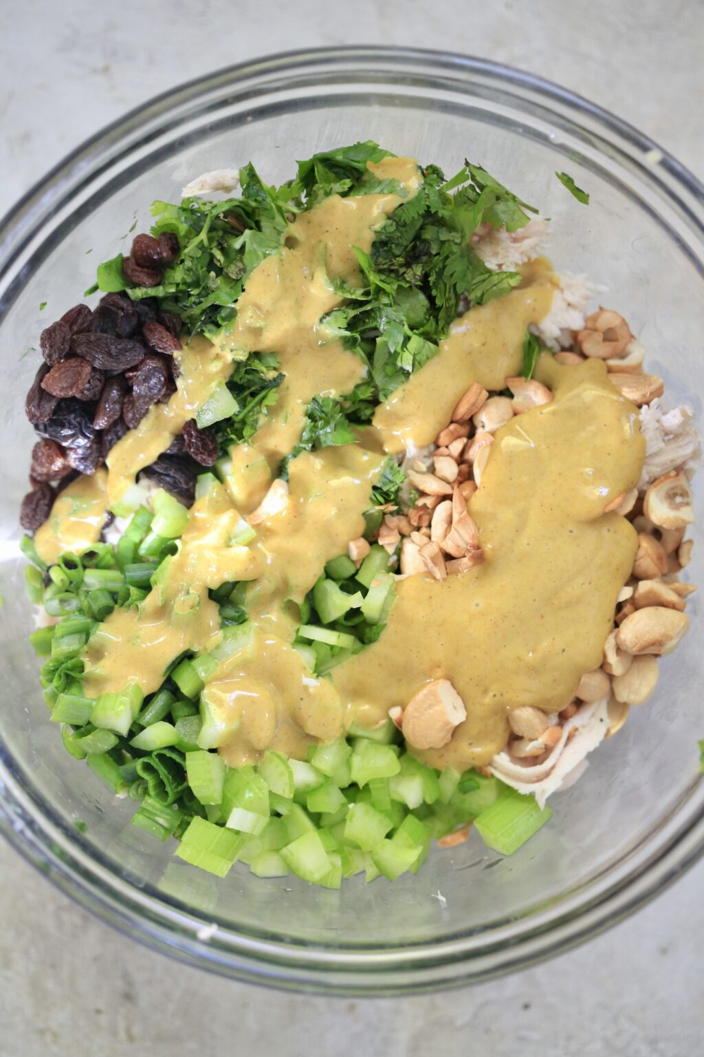 Lightened Up Curry Chicken Salad (No Mayo!) - Hummusapien