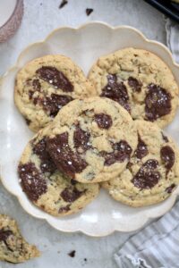 Melt-In-Your-Mouth Tahini Chocolate Chip Cookies - Hummusapien