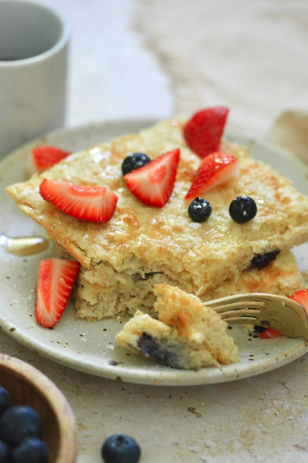 Sheet Pan Cottage Cheese Pancakes (20g protein!) - Hummusapien